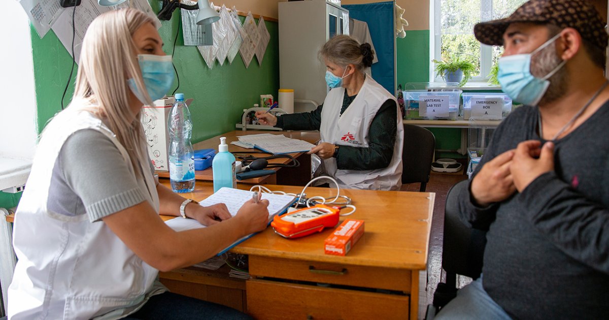 Ukraine: Rückblick auf ein Jahr Nothilfe | Ärzte ohne Grenzen (MSF)